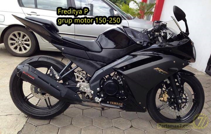 Modifikasi Yamaha New Vixion berfairing Yamaha R15 yang ciamik nggak ...