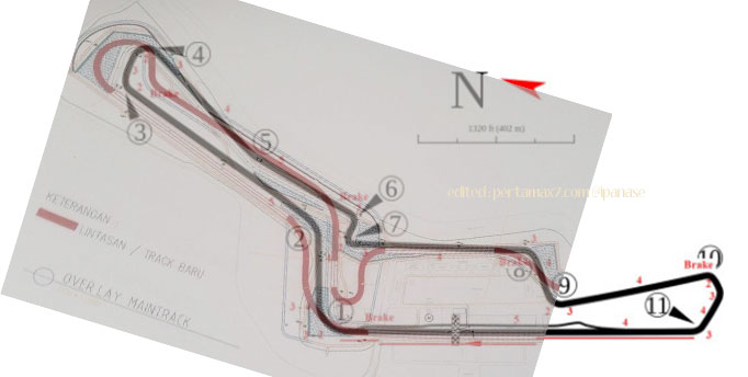 Inikah Layout Sirkuit Sentul MotoGP 2017 Indonesia? | Pertamax7.net